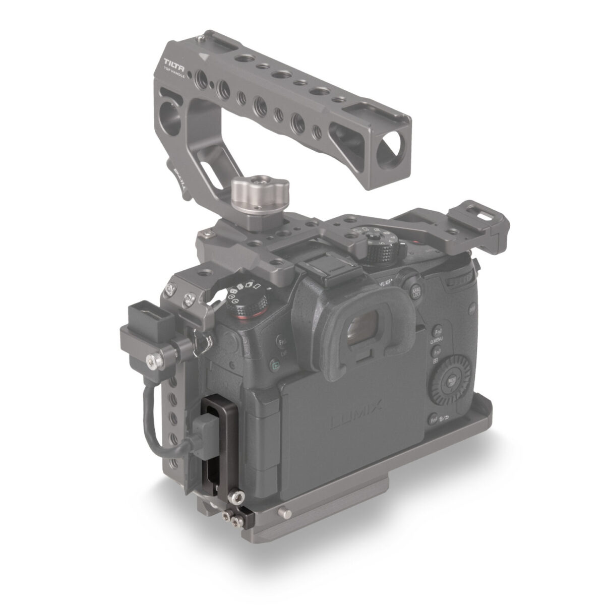 HDMI and Run Stop Cable Clamp Attachment for Panasonic GH Series | Tilta