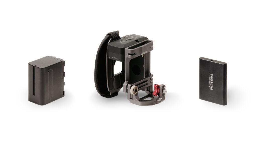 Tilta Side Focus Handle Type III (F970 Battery) - Tilta Gray | Tilta