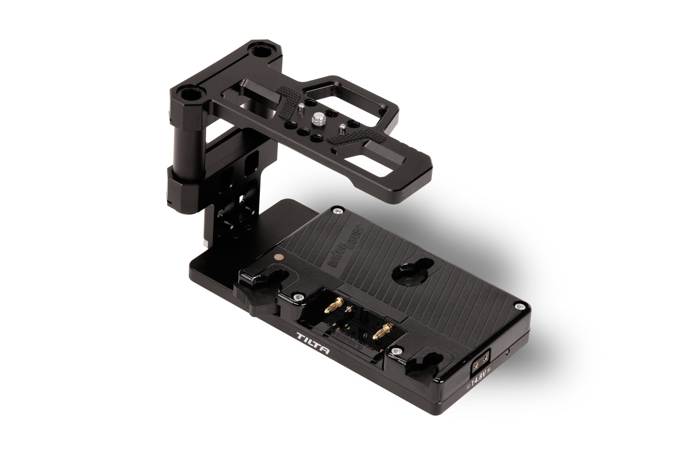 Tiltaing Gold-Mount Battery Baseplate V2 - Black (Open Box) | Tilta
