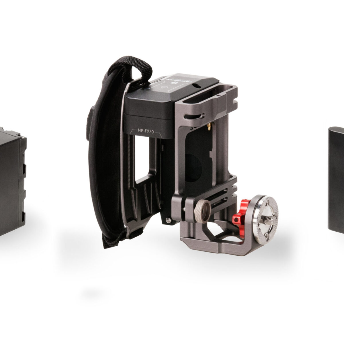 Tilta Side Power Handle Type II (F970 Battery) - Tilta Gray | Tilta