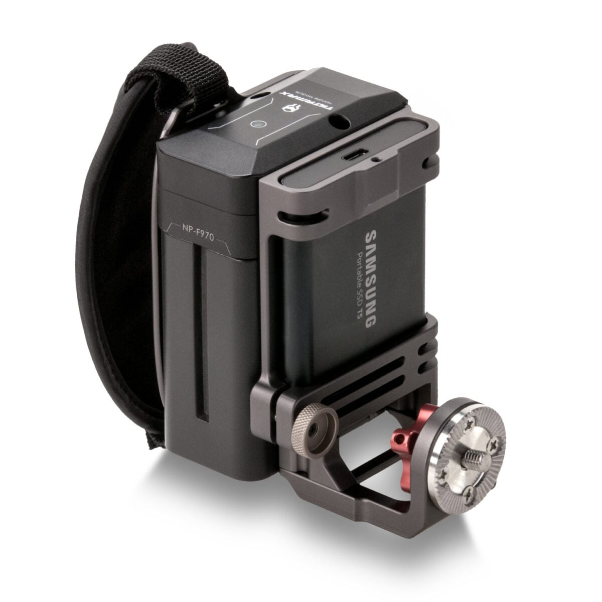 Tilta Side Power Handle Type II (F970 Battery) - Tilta Gray | Tilta
