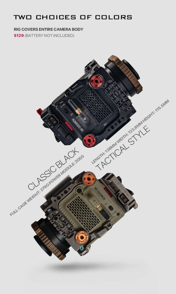 Camera Rig for RED KOMODO Details | Tilta
