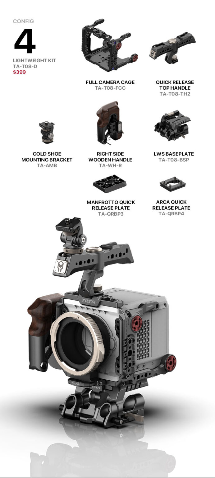 RED KOMODO Kit Configurations | Tilta