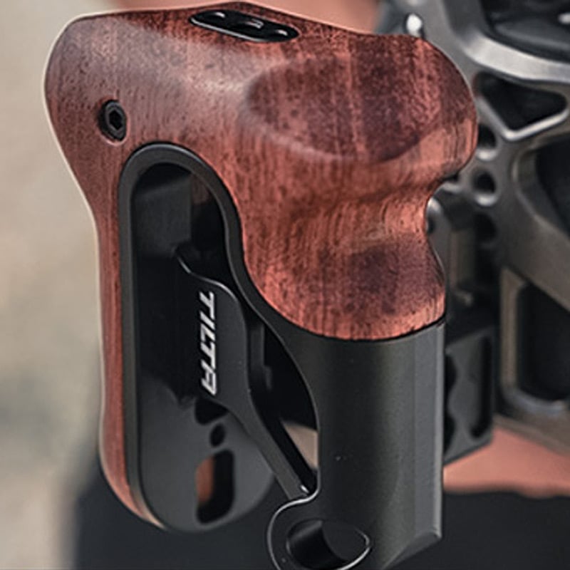 Tilta Left Side Wooden Handle | Tilta