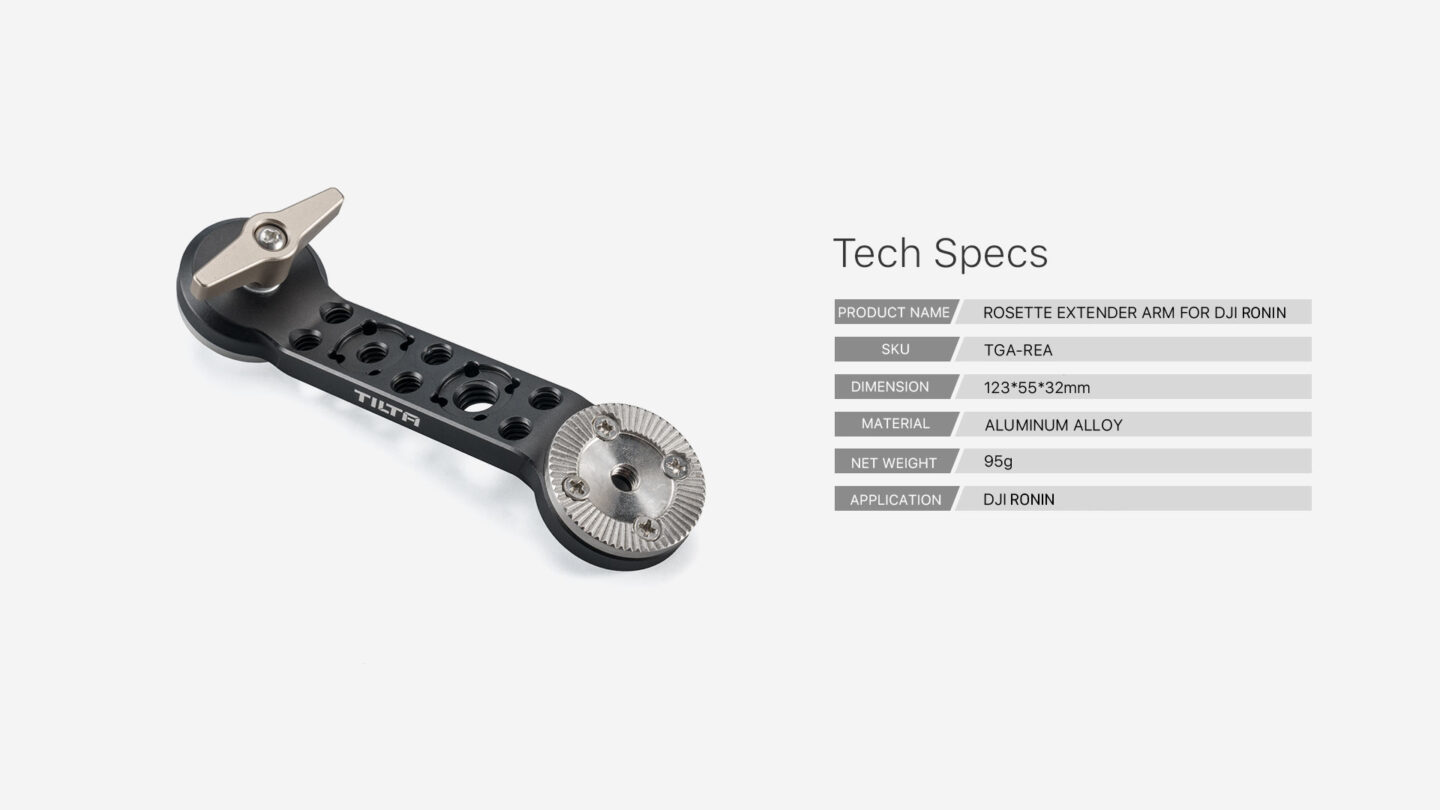 Rosette Extender Arm | Tilta