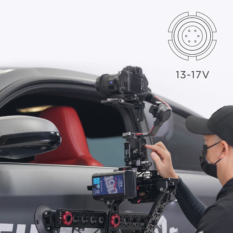 Power Supply Base Plate for DJI Ronin | Tilta