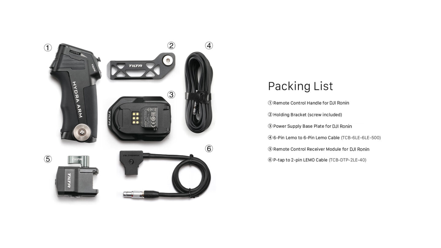 Remote Control Kit for DJI Ronin | Tilta