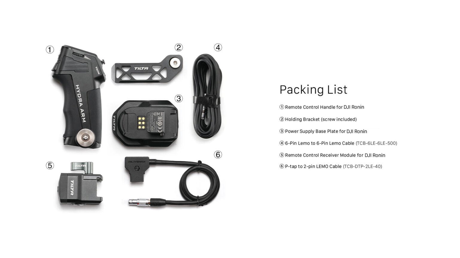 Remote Control Kit for DJI Ronin | Tilta