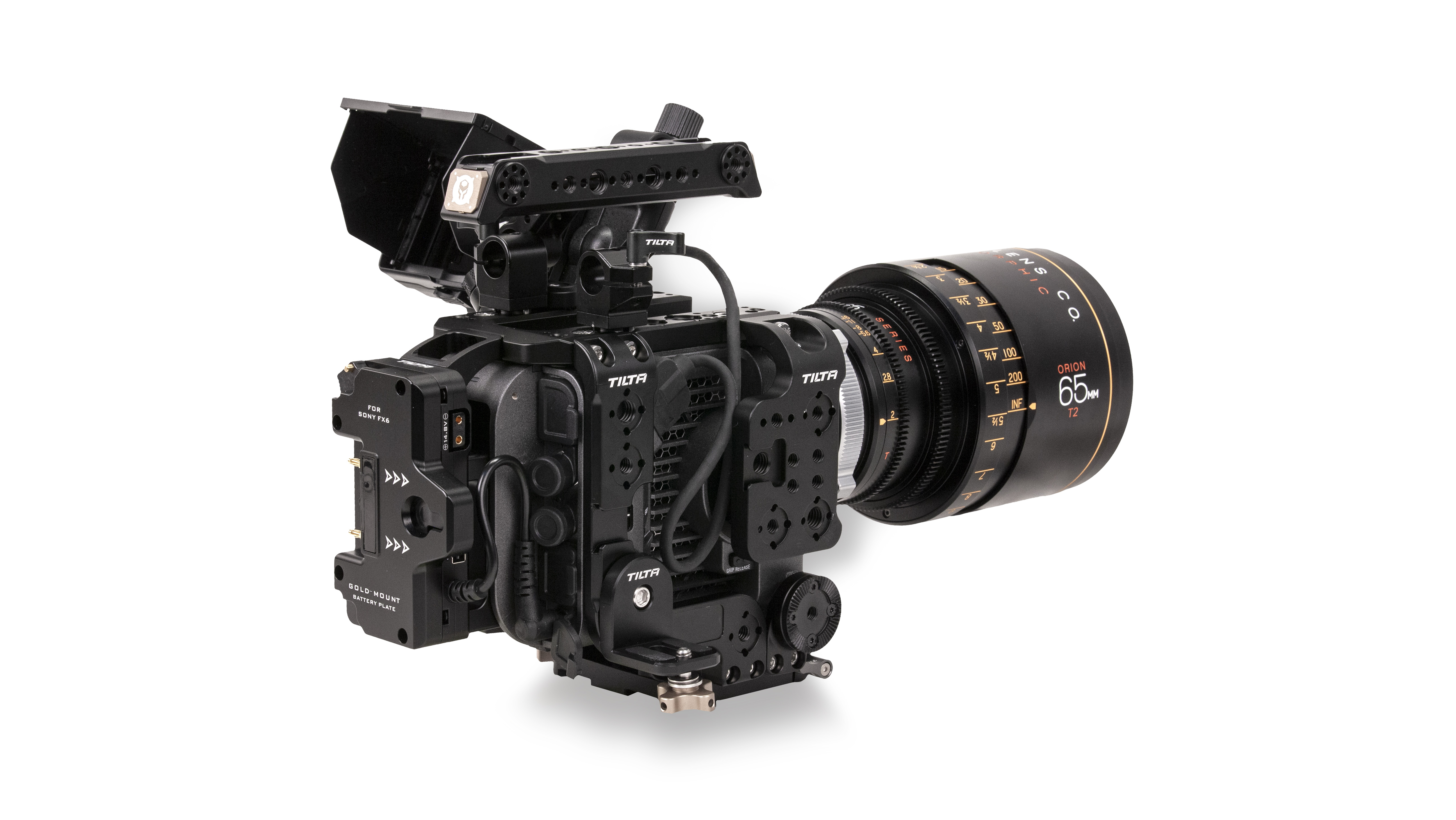 Camera Cage for Sony FX6 Vertical Mounting Kit | Tilta