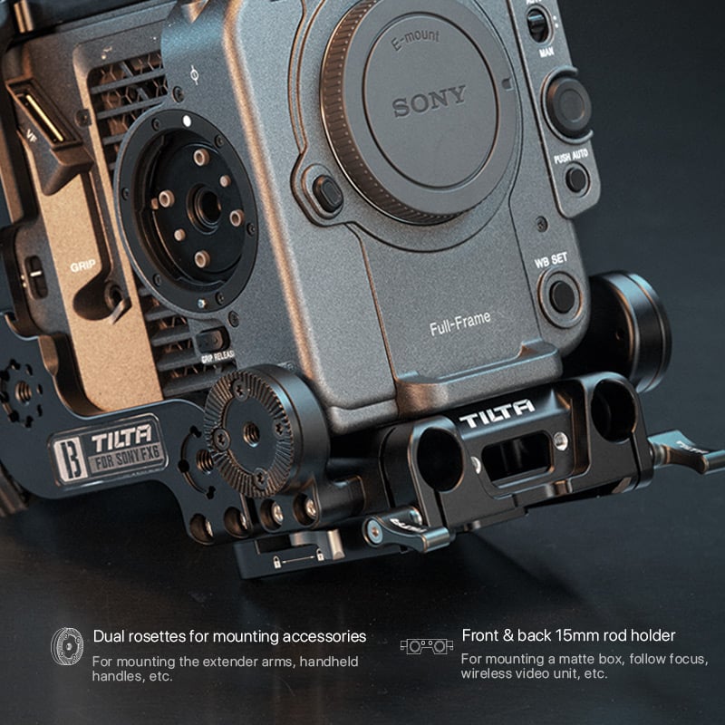 Camera Cage for Sony FX6 Basic Kit (Without Battery Plate) | Tilta