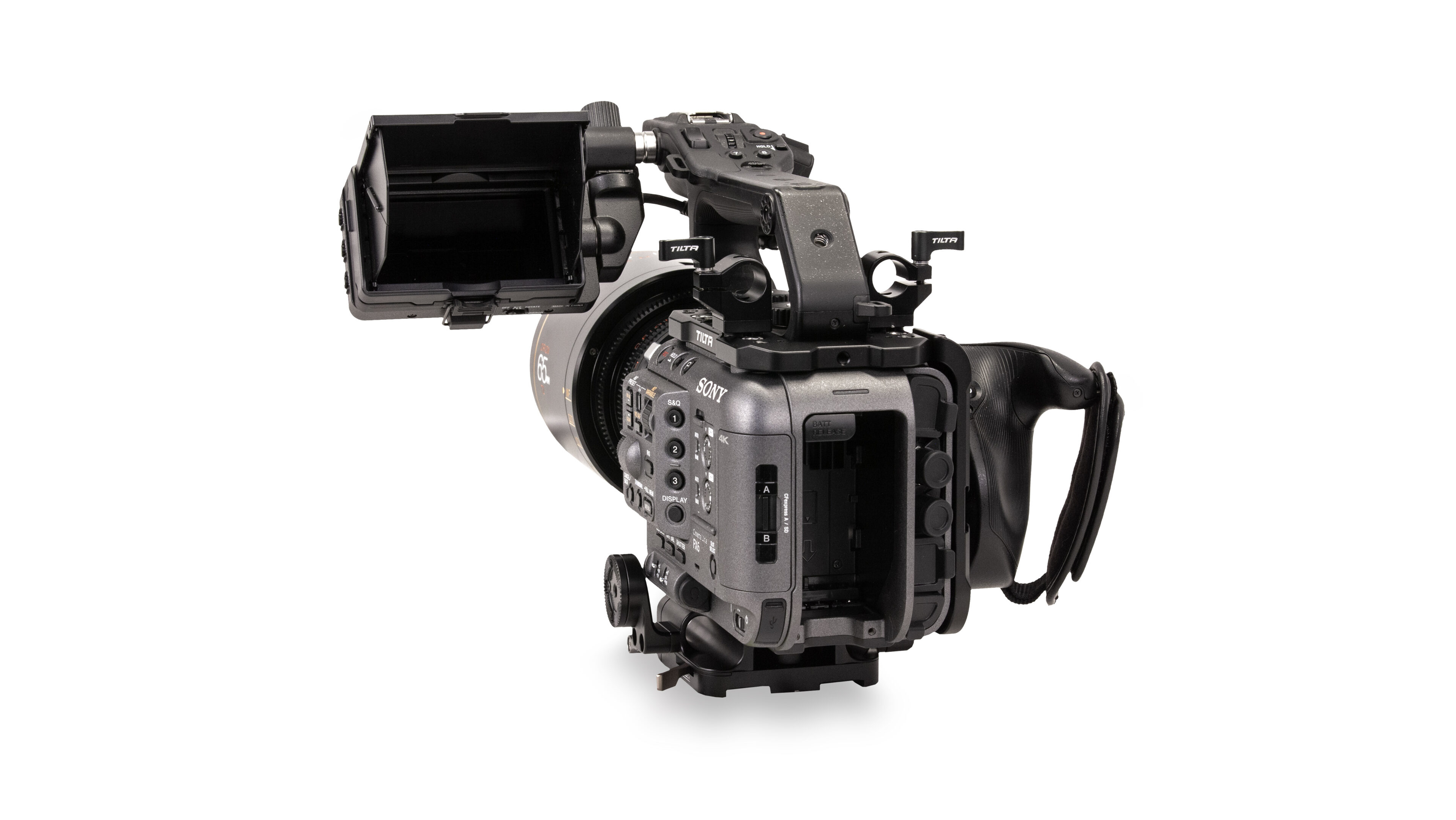 Camera Cage for Sony FX6 Basic Kit (Without Battery Plate) (Open Box) | Tilta
