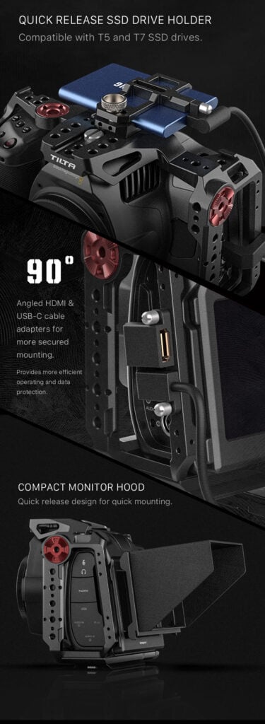New Tactical Camera Cage for BMPCC 6K Pro | Tilta