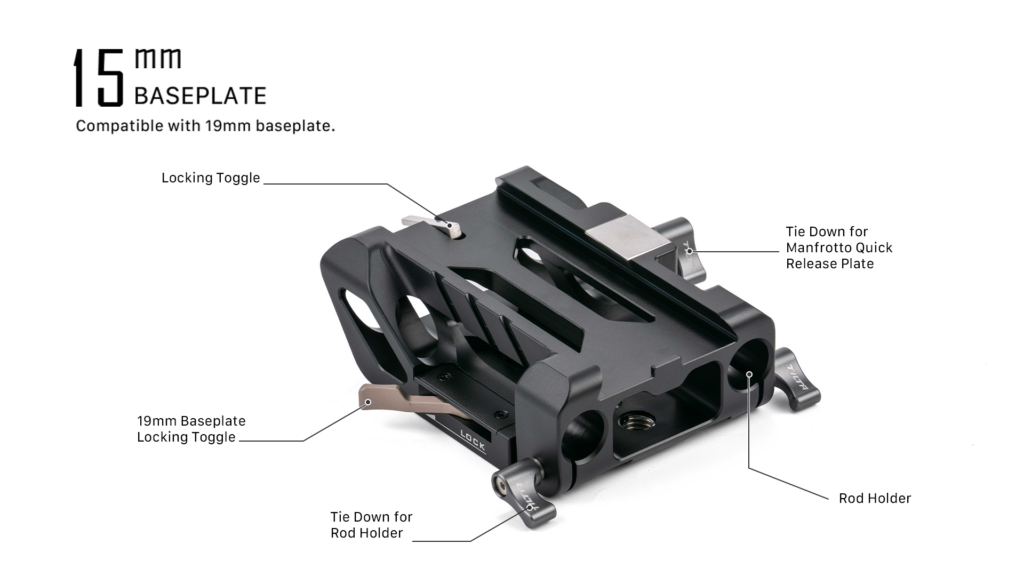 Battery Plate for RED V-RAPTOR / KOMODO-X | Tilta