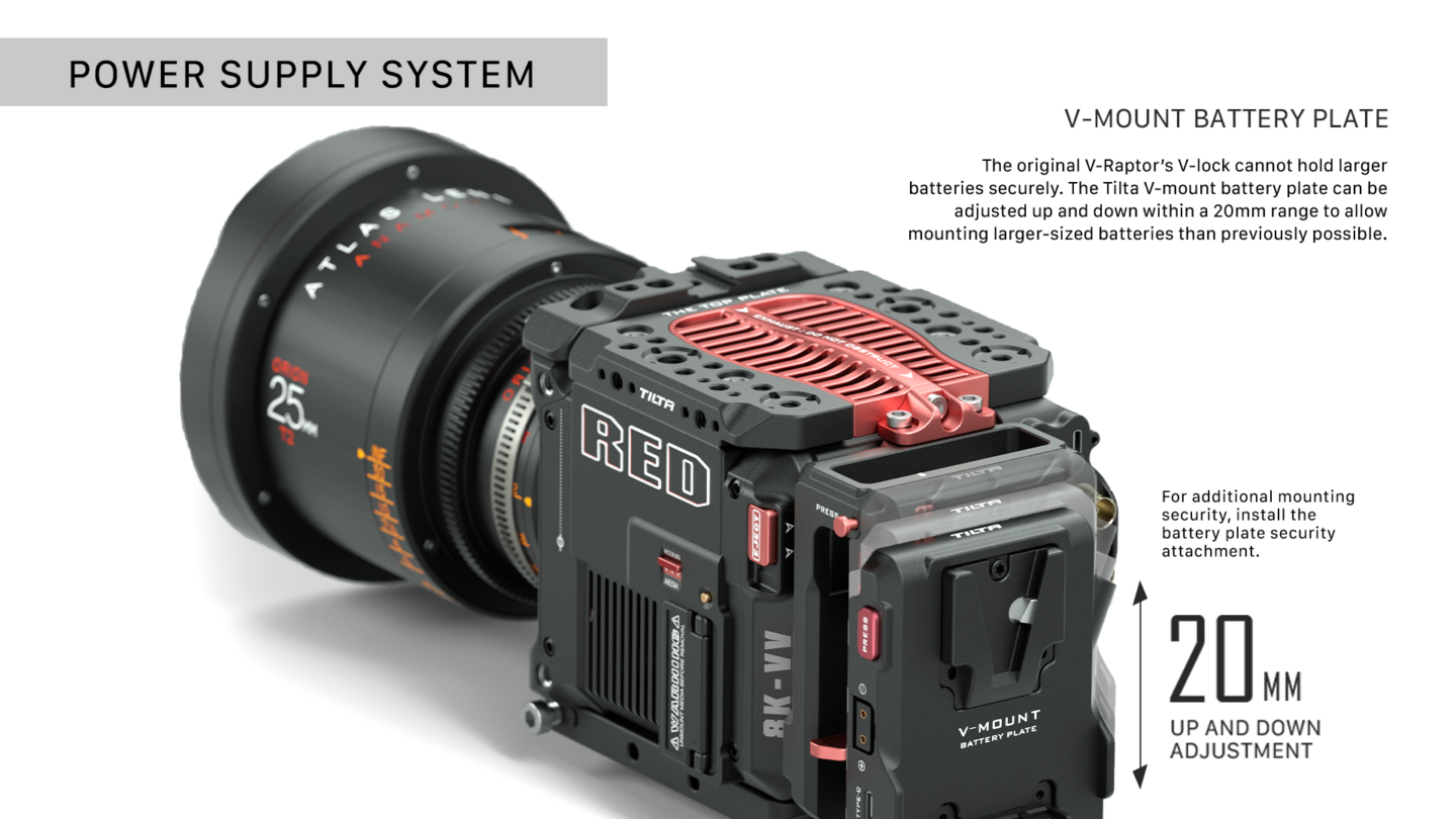 Advanced I/O Module for RED V-RAPTOR / KOMODO-X | Tilta