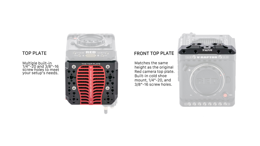Battery Plate for RED V-RAPTOR / KOMODO-X | Tilta