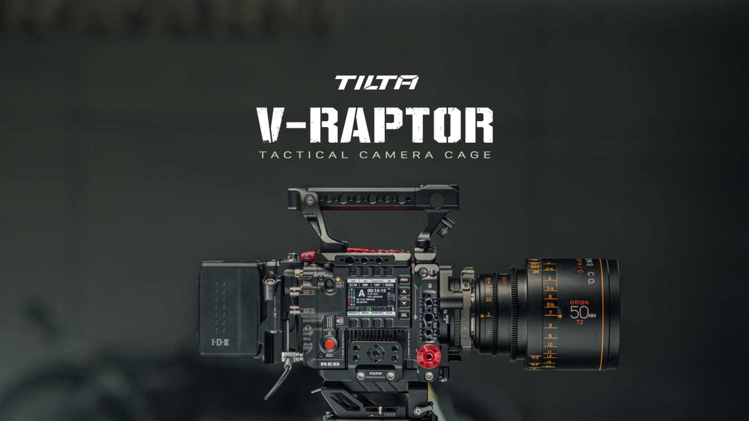 Advanced I/O Module for RED V-RAPTOR / KOMODO-X | Tilta