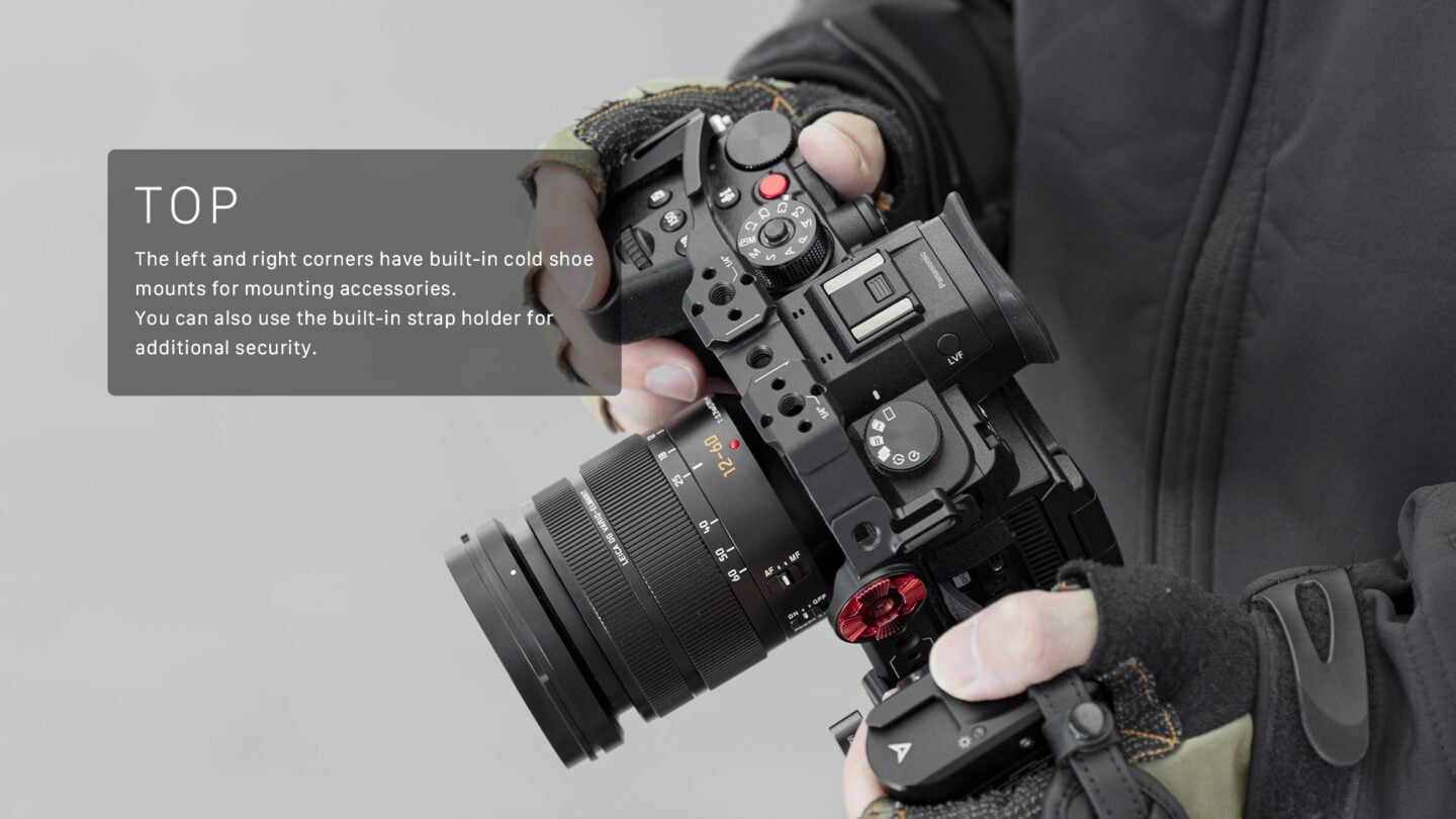 Camera Cage for Panasonic GH7/GH6 Pro Kit - Black | Tilta