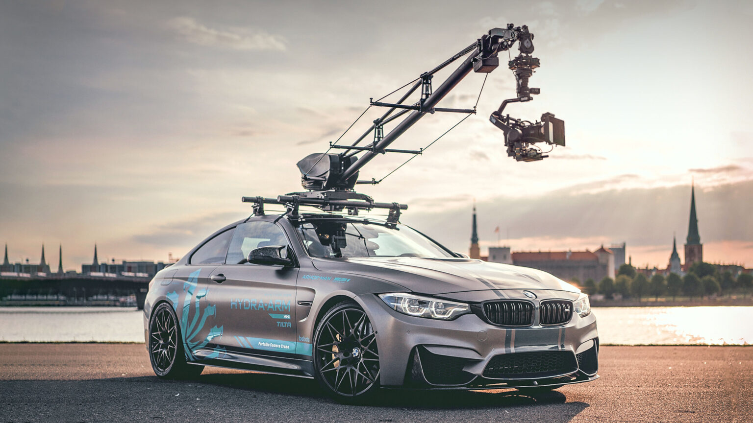 Hydra Arm Motorized Slider Car Mounting System | Tilta