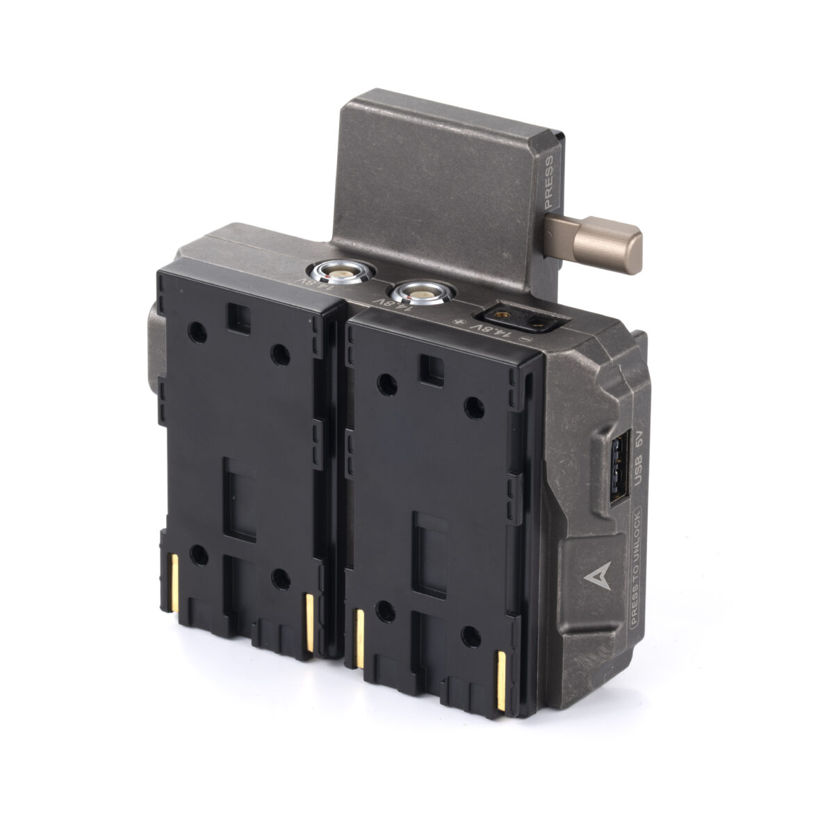 Dual Canon BP to V Mount Adapter Battery Plate for RED Komodo (Vertical ...