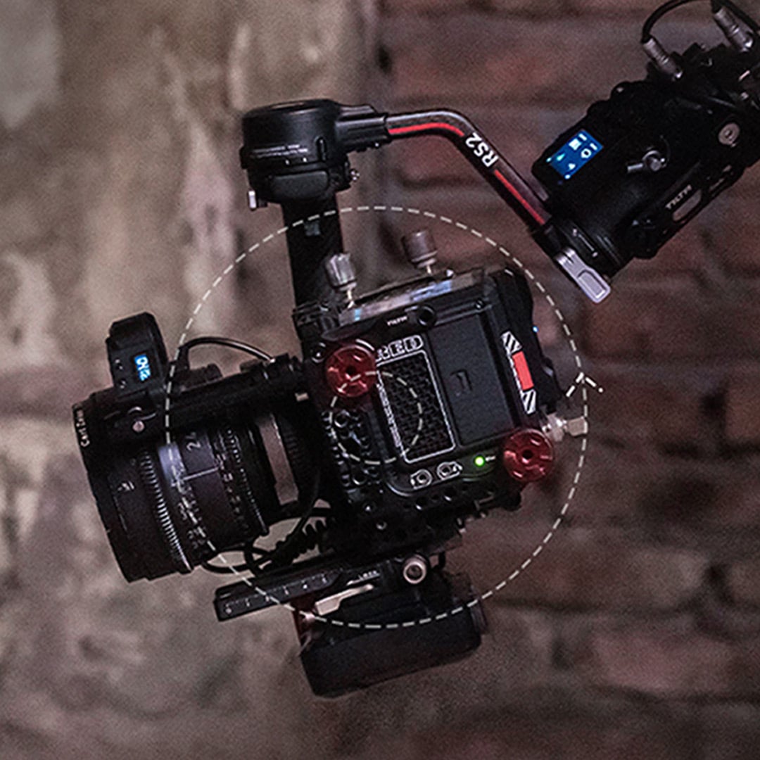 Battery Plate to DJI RS3 Pro Power Pass-through Plate Kit | Tilta