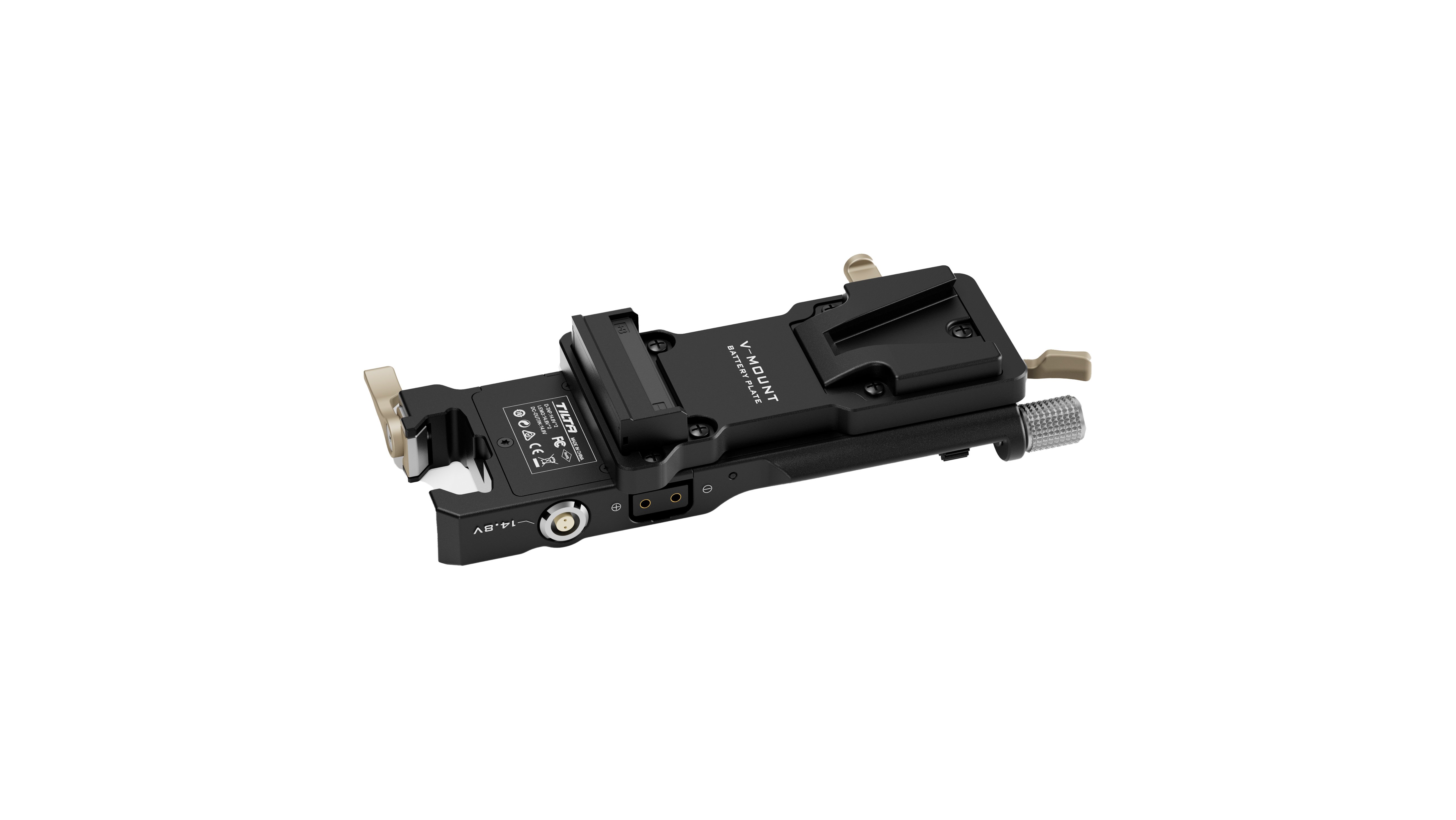 Battery Plate to DJI Ronin Power Pass-through Plate Kit - Vmount (Open ...