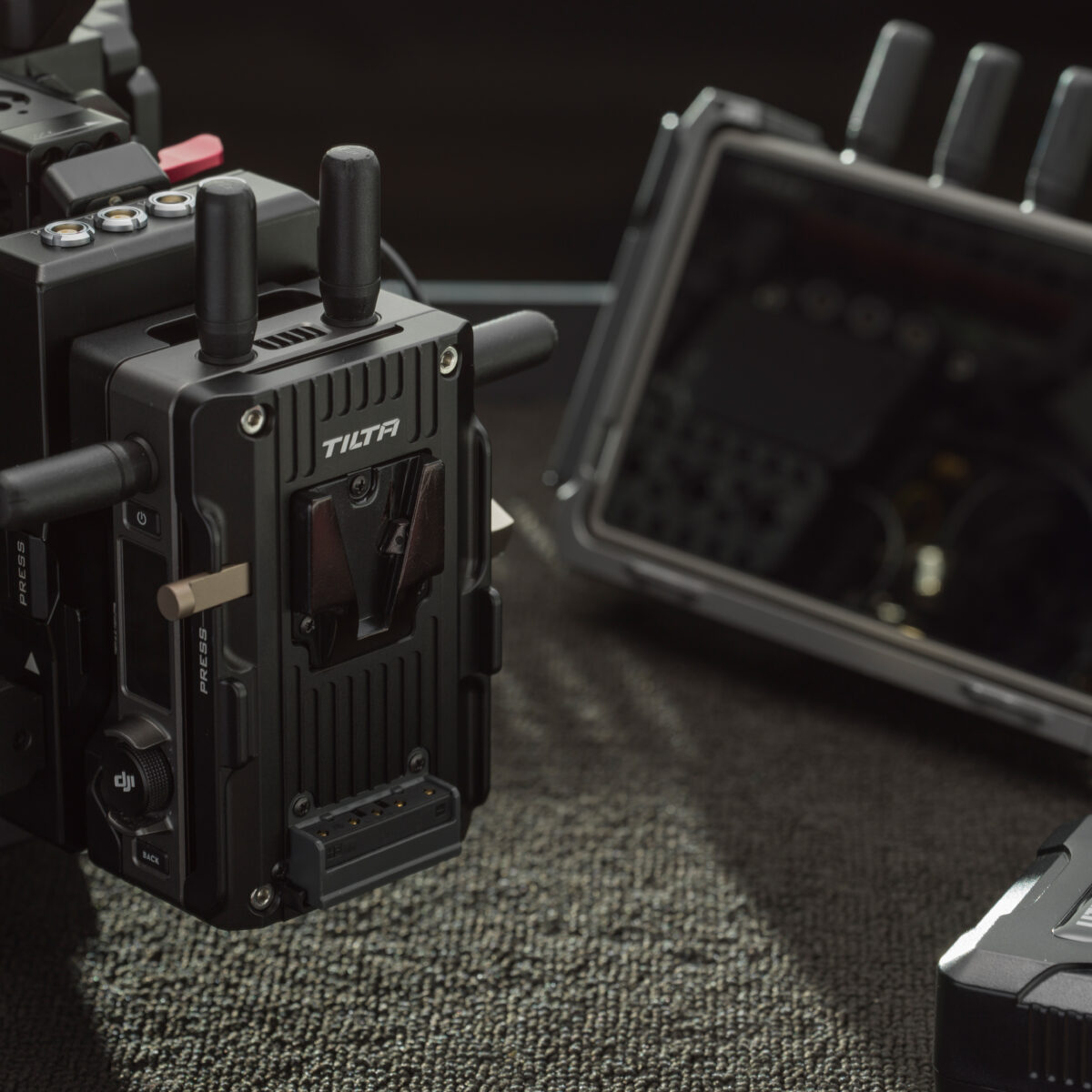 Support Handles for DJI Remote Monitor | Tilta