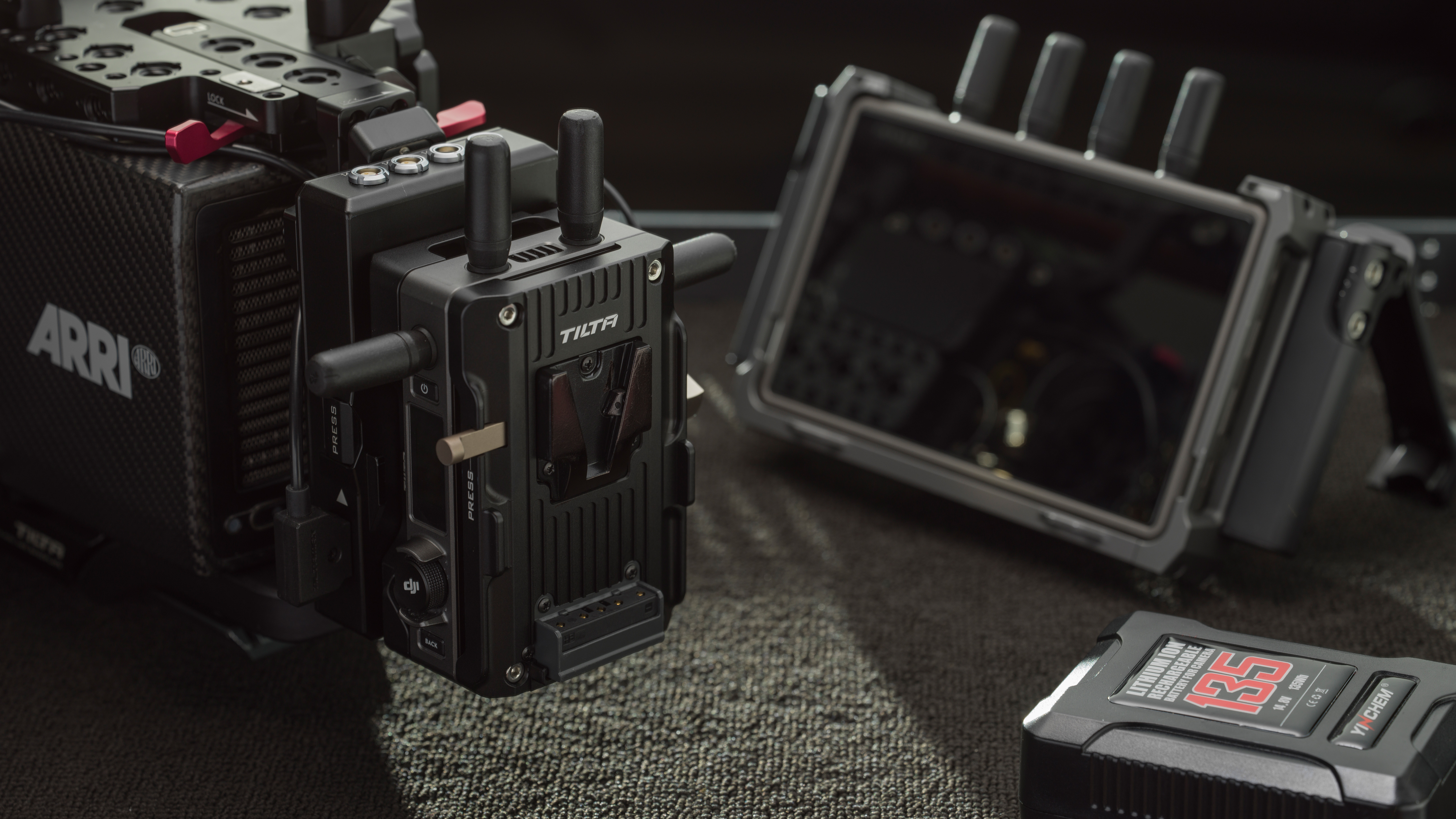 Support Handles for DJI Remote Monitor | Tilta