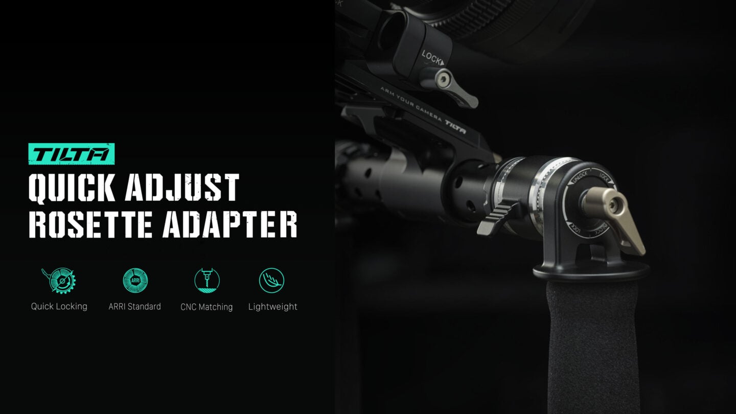 Quick Adjust Rosette Adapter - Black | Tilta