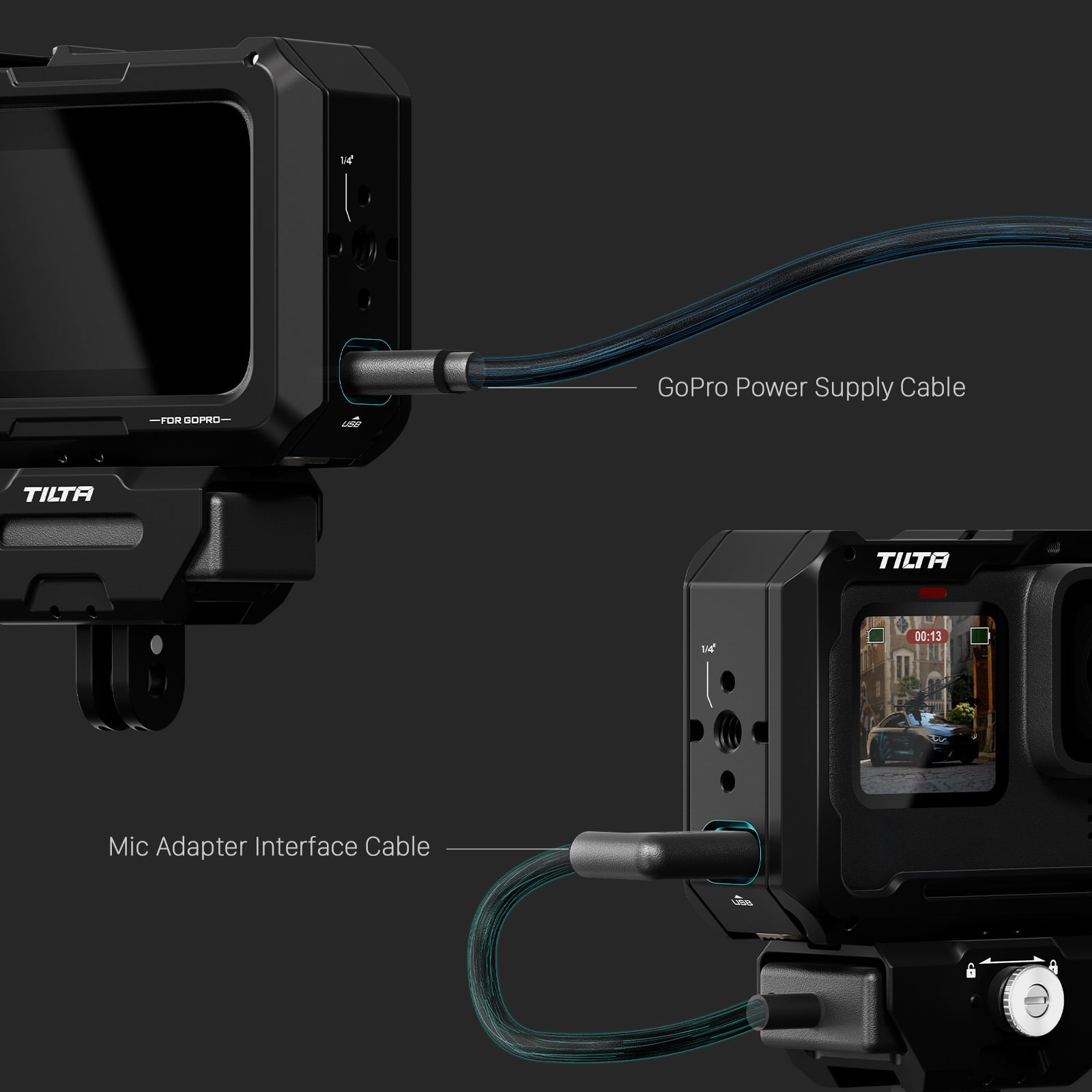 Full Camera Cage for GoPro HERO 12/11/10/9 | Tilta