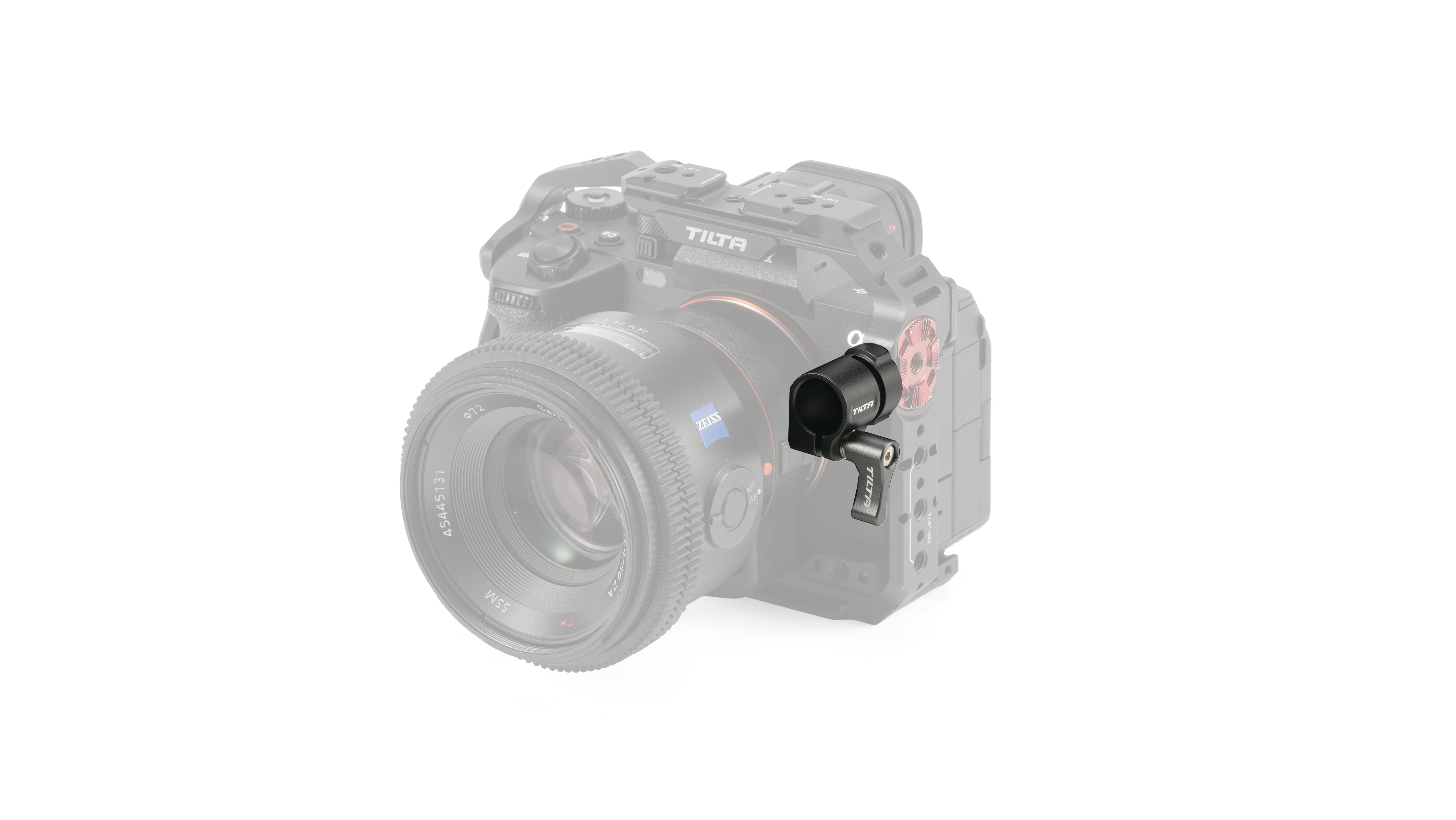 15mm Rod Holder to 1/4″-20 Adapter (Front Mounted) - Black | Tilta