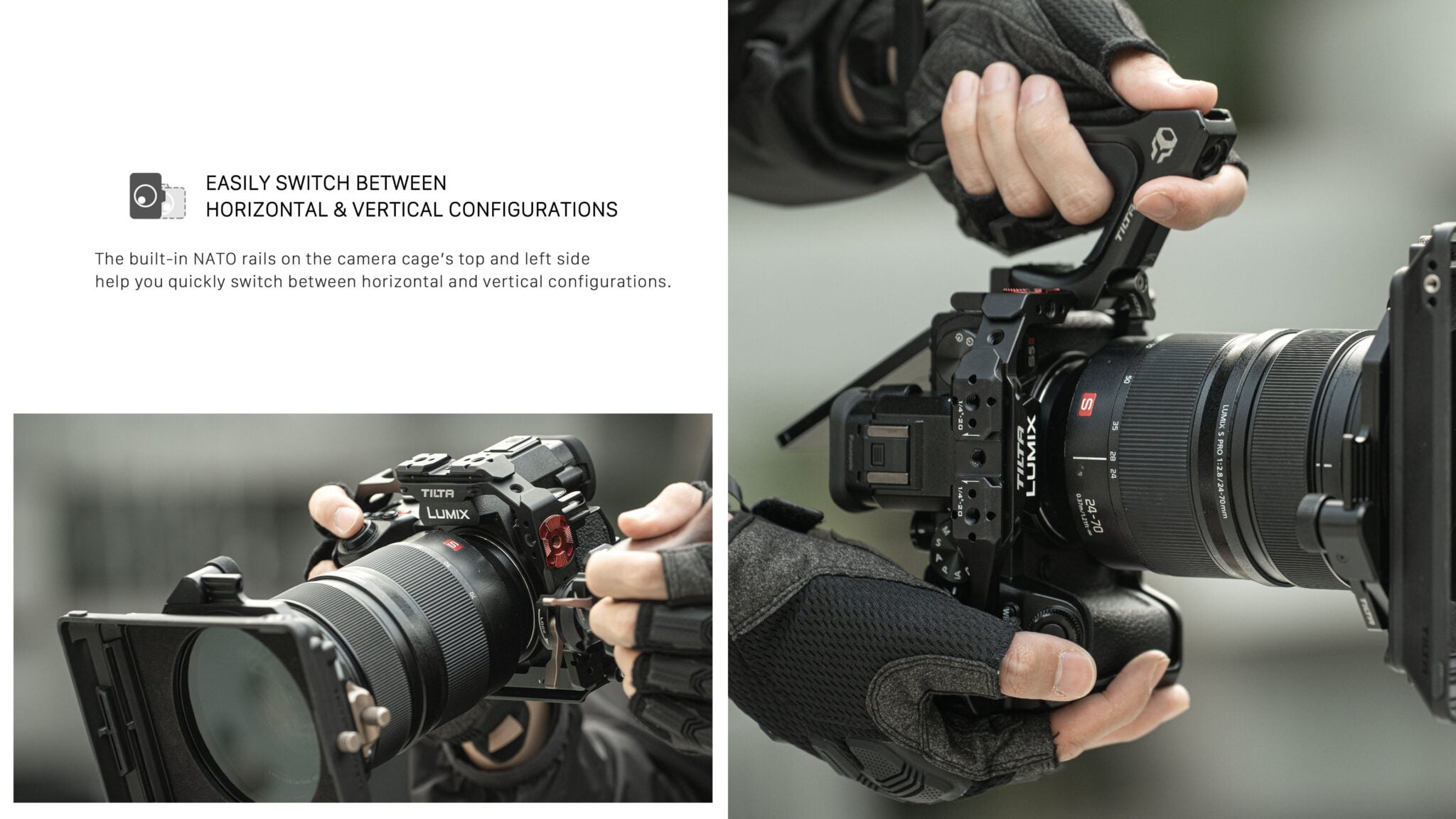Camera Cage for Panasonic S5 II/IIX Lightweight Kit | Tilta
