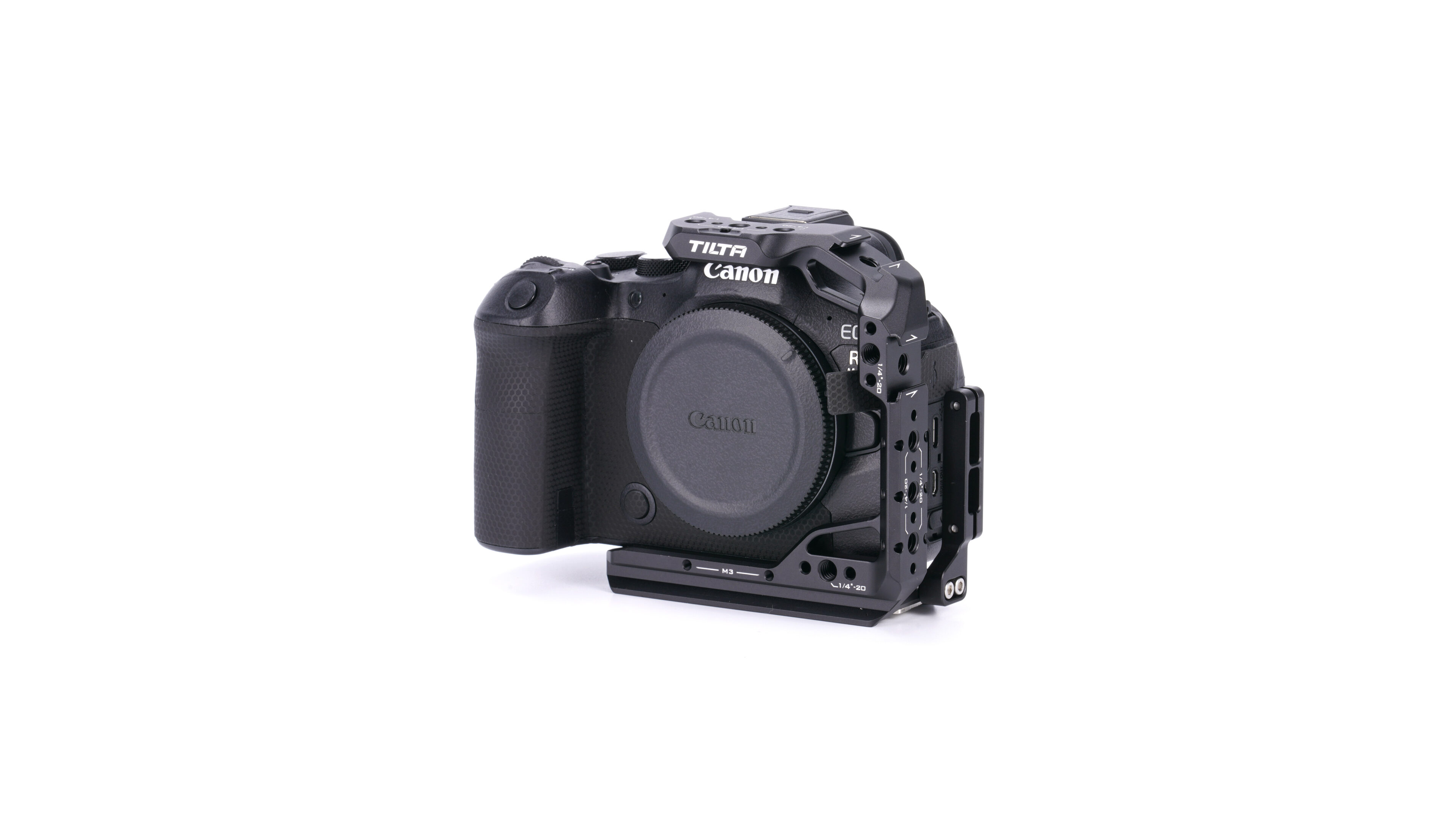 Half Camera Cage for Canon R6 Mark II - Black (Open Box) | Tilta
