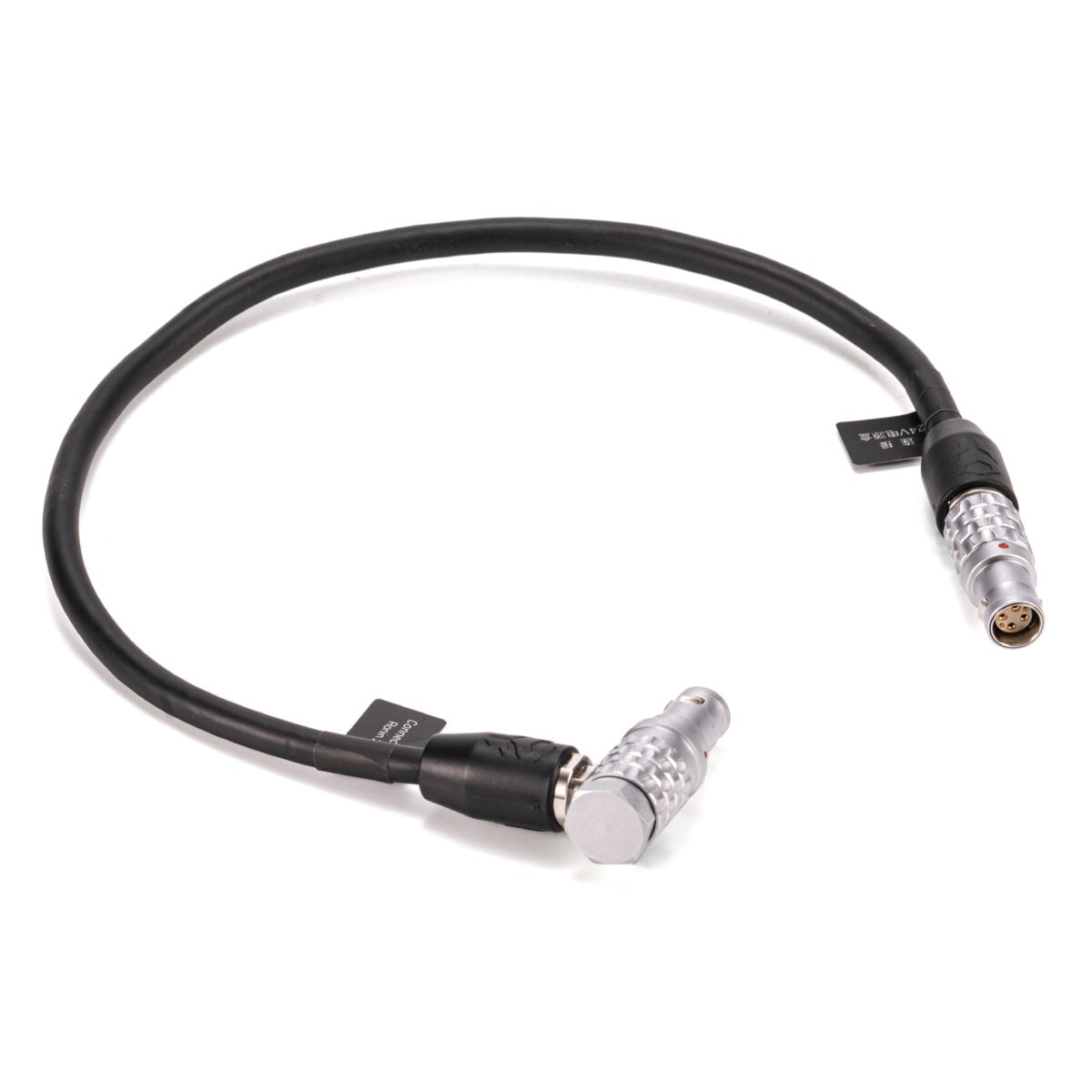 4-Pin Right Angle Male to 4-Pin Female Power Cable (30cm) | Tilta