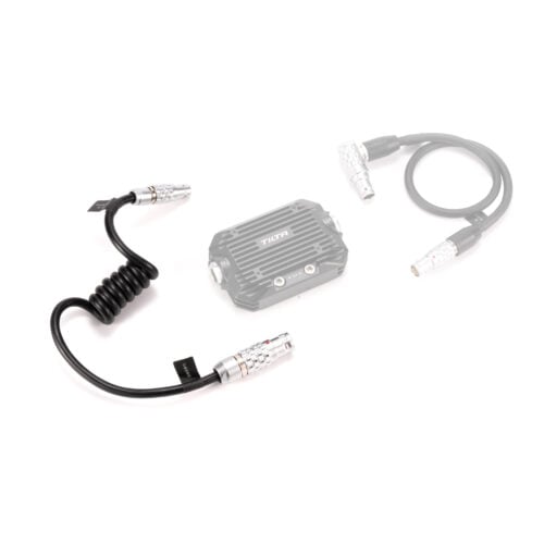 4-Pin Male to 8-Pin Female Coiled Power Cable | Tilta