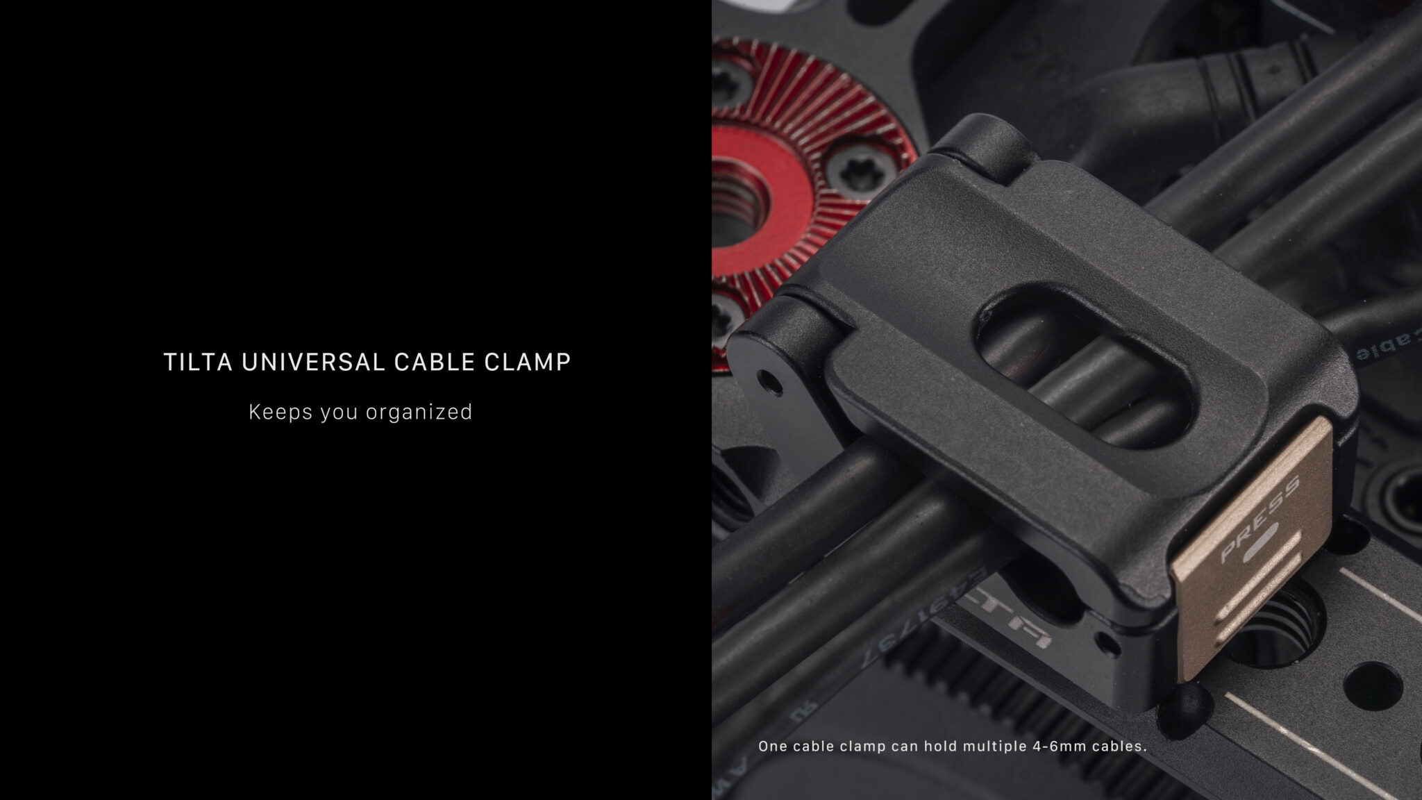 Tilta Universal Cable Clamp - Black | Tilta