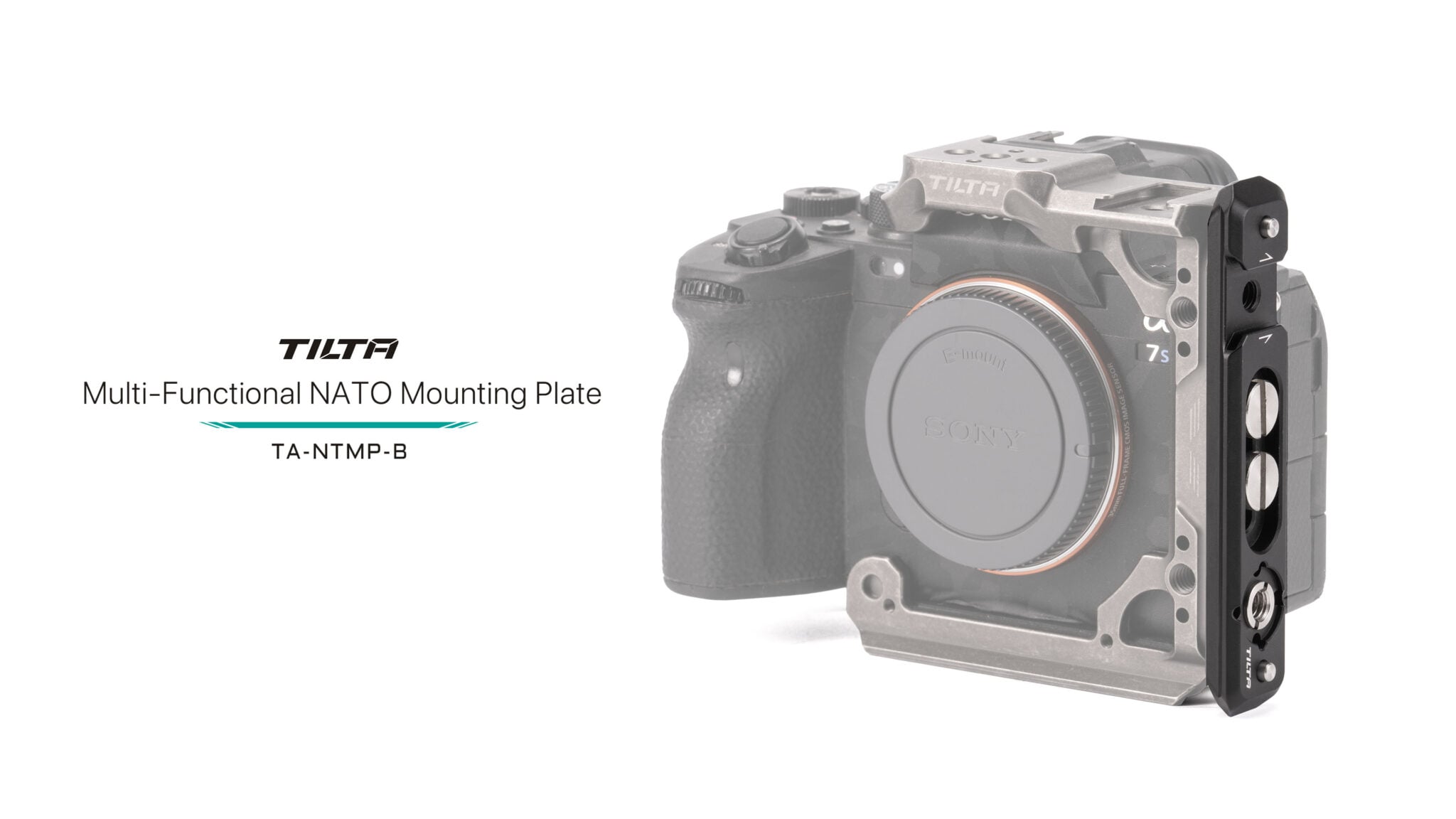 Tilta Multi-Functional NATO Mounting Plate - Black | Tilta