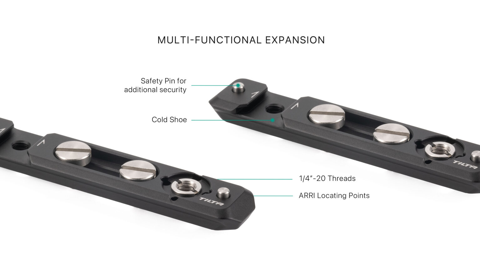 Tilta Multi-Functional NATO Mounting Plate - Black | Tilta