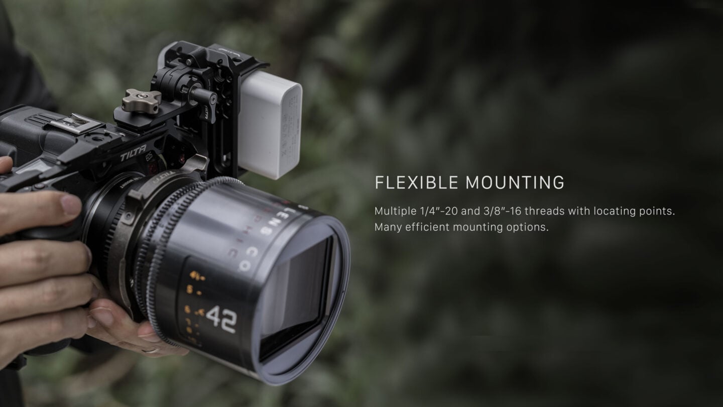 Tilta Adjustable Accessory Mounting Plate - Black | Tilta