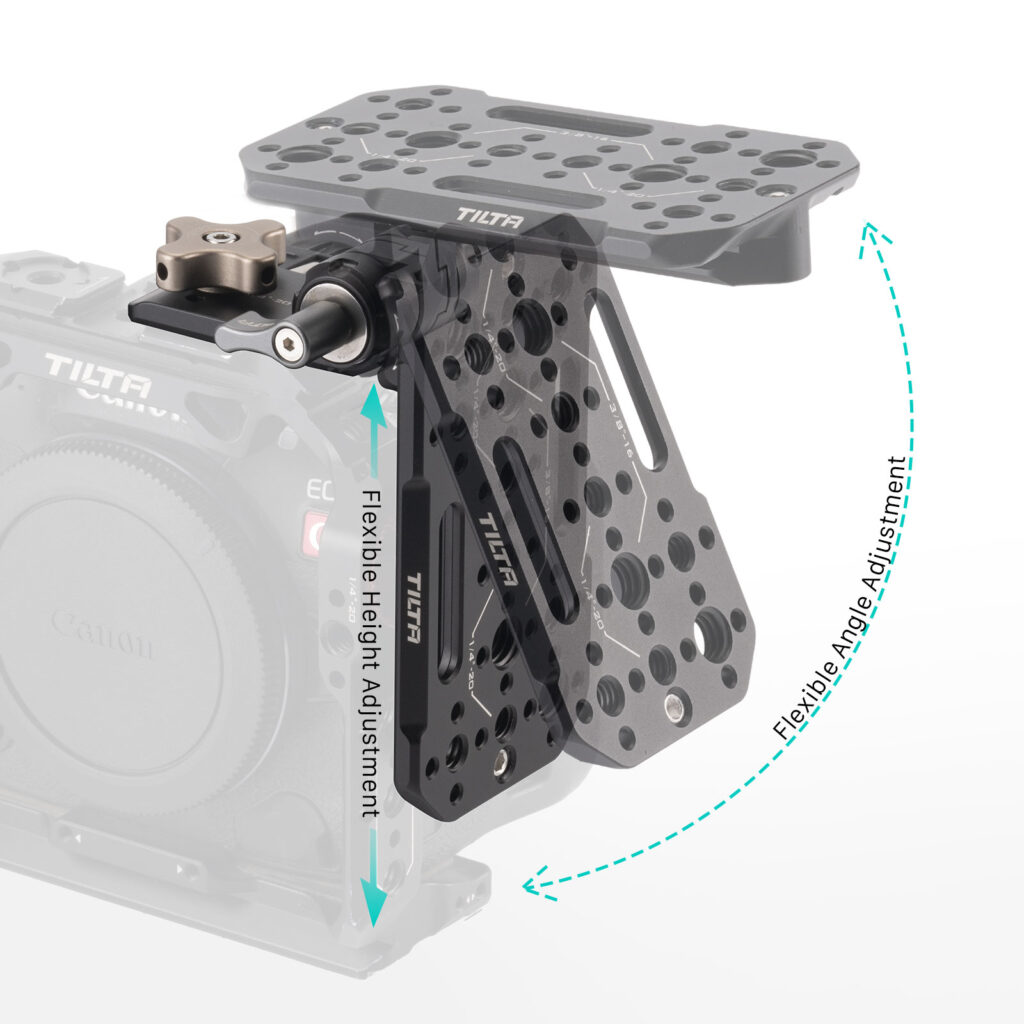 Tilta Adjustable Accessory Mounting Plate - Black | Tilta