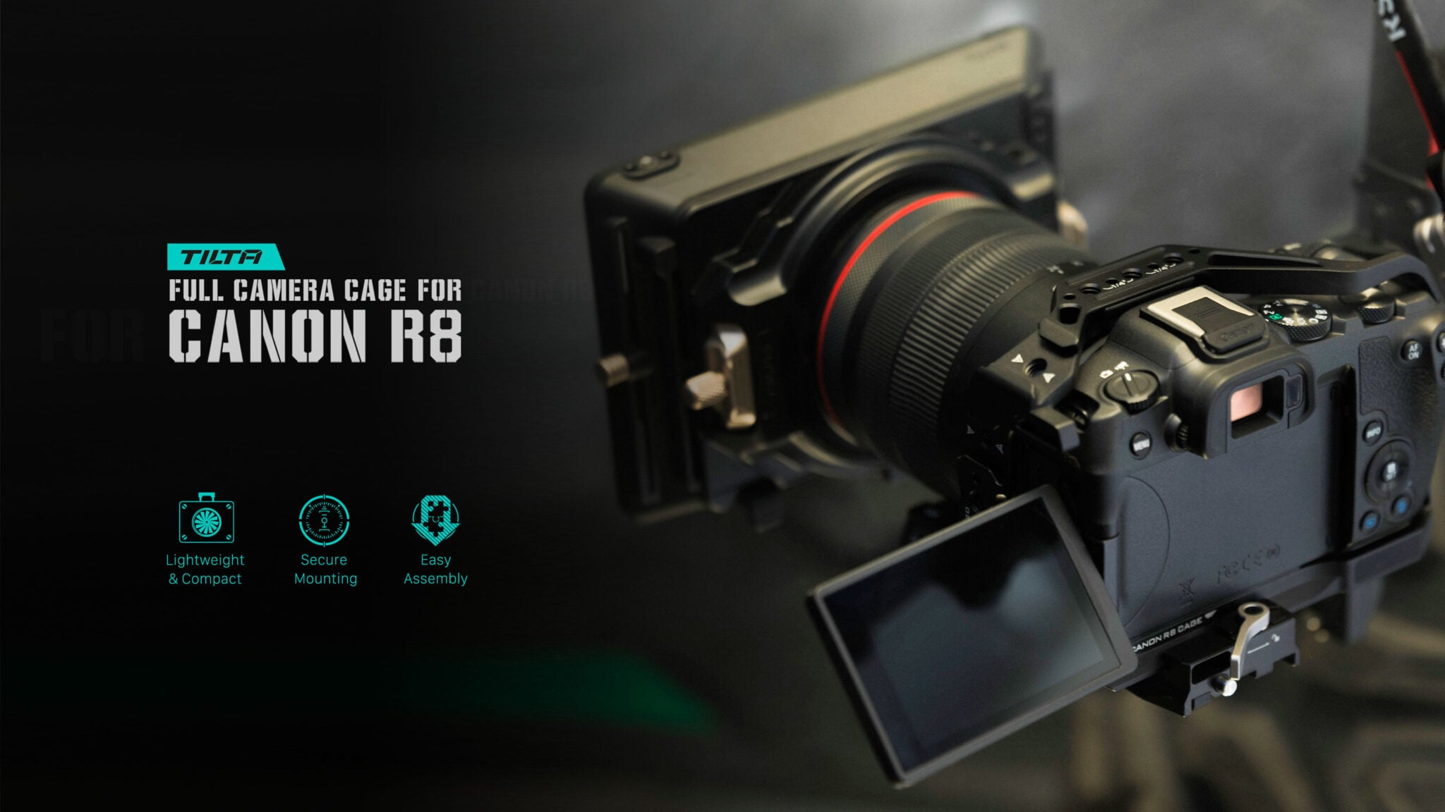 Full Camera Cage for Canon R8 | Tilta