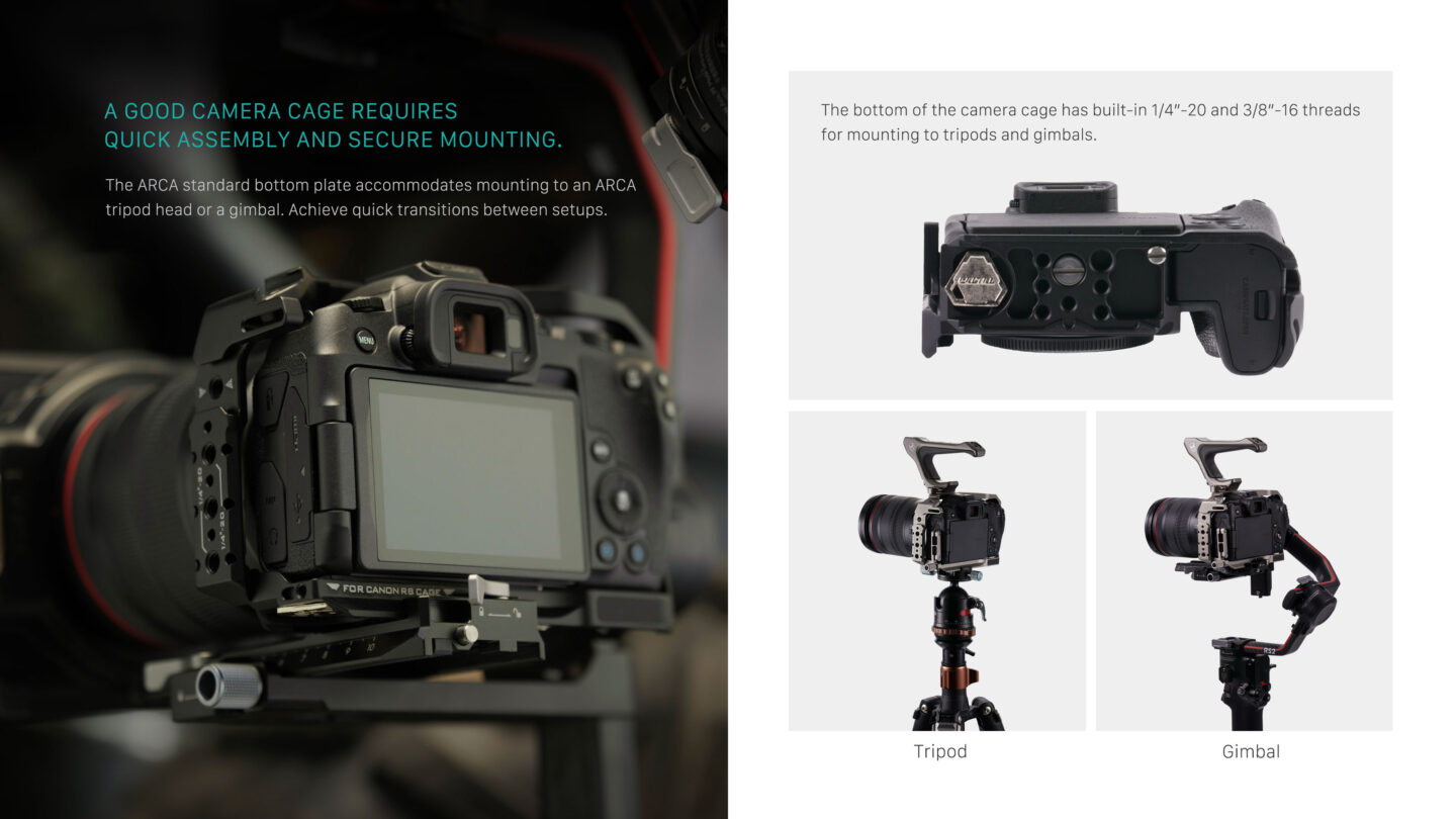 Full Camera Cage for Canon R8 | Tilta