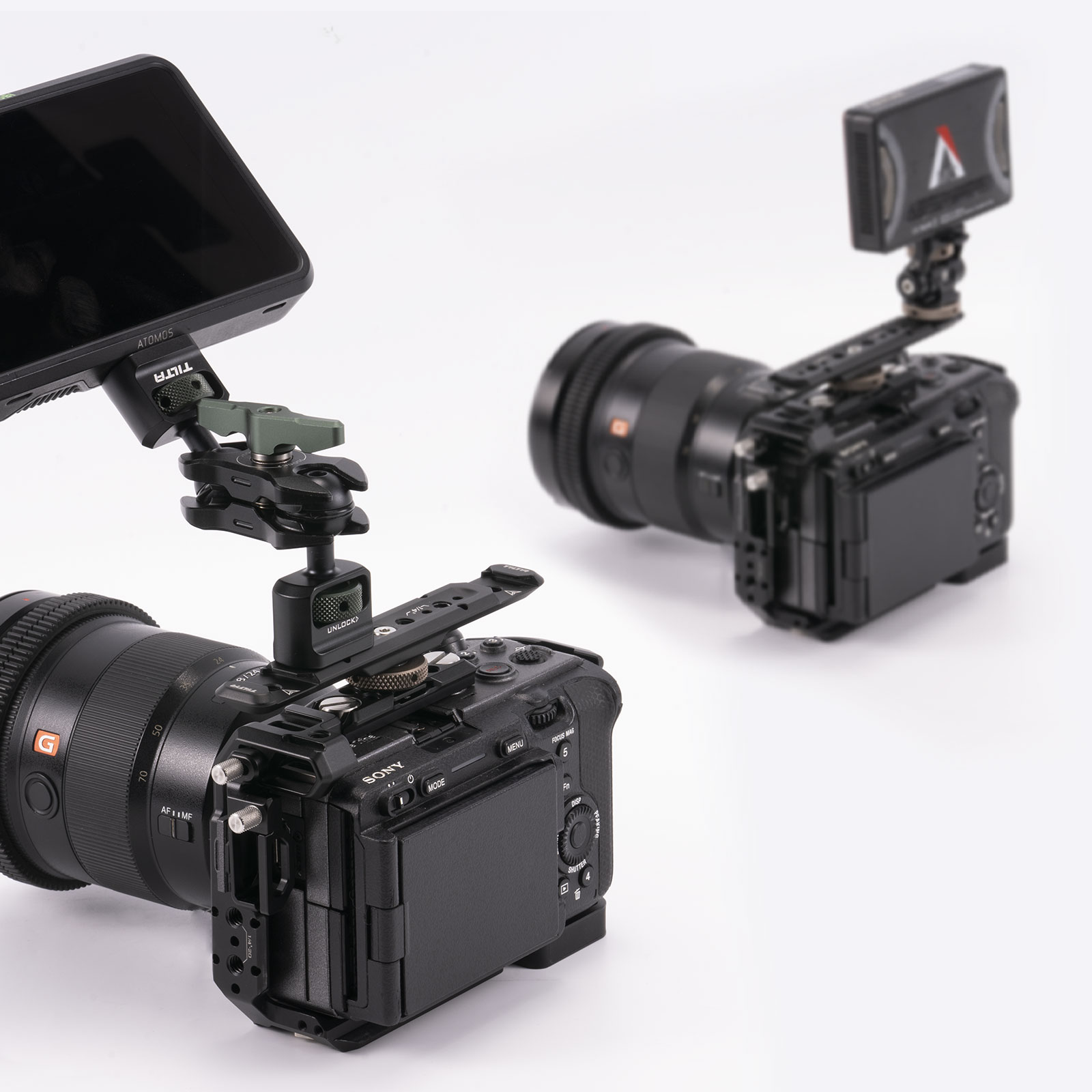 Tilta Cold Shoe Expanded Bracket - Black | Tilta