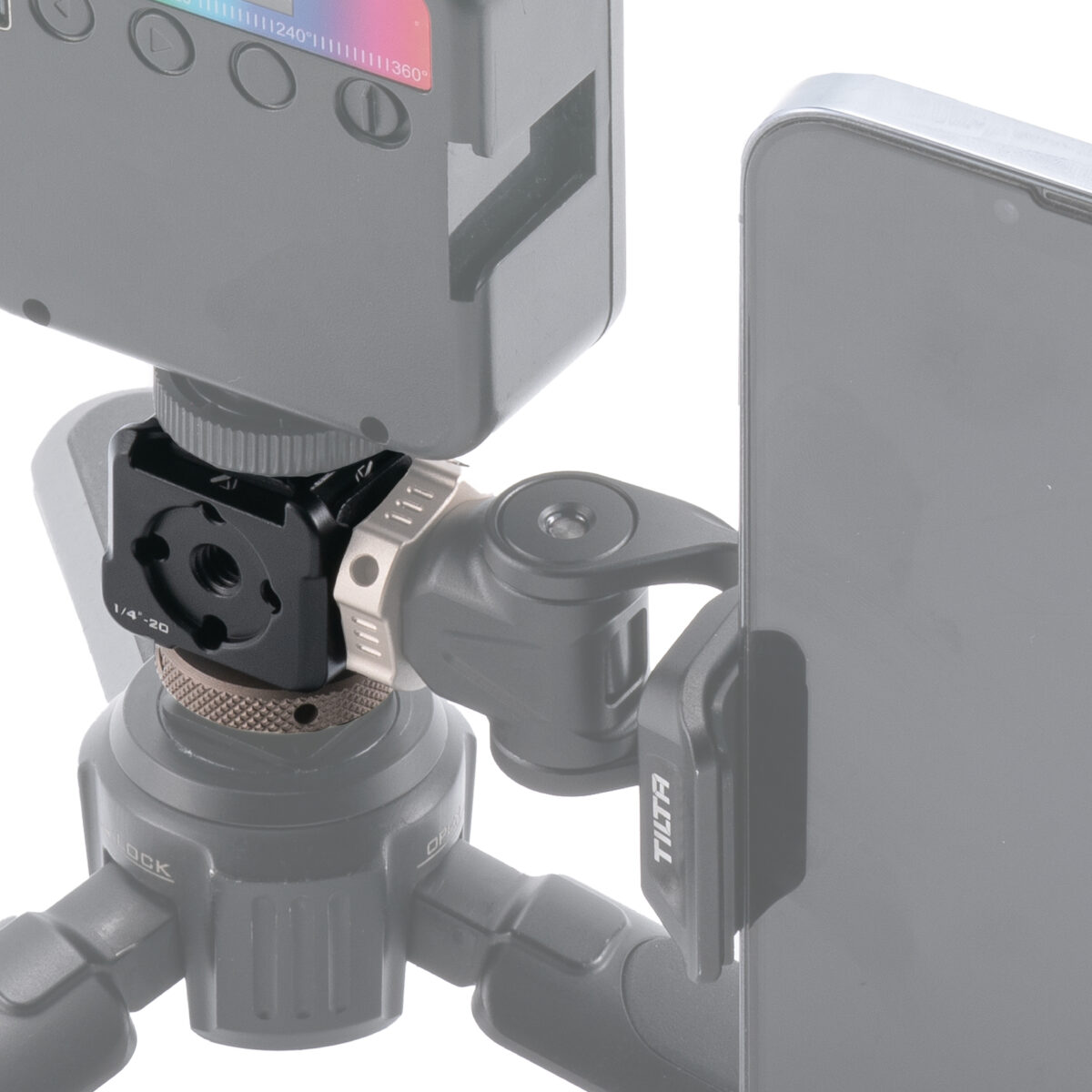 Tilta Multi-Functional Cold Shoe Mounting Bracket - Black | Tilta