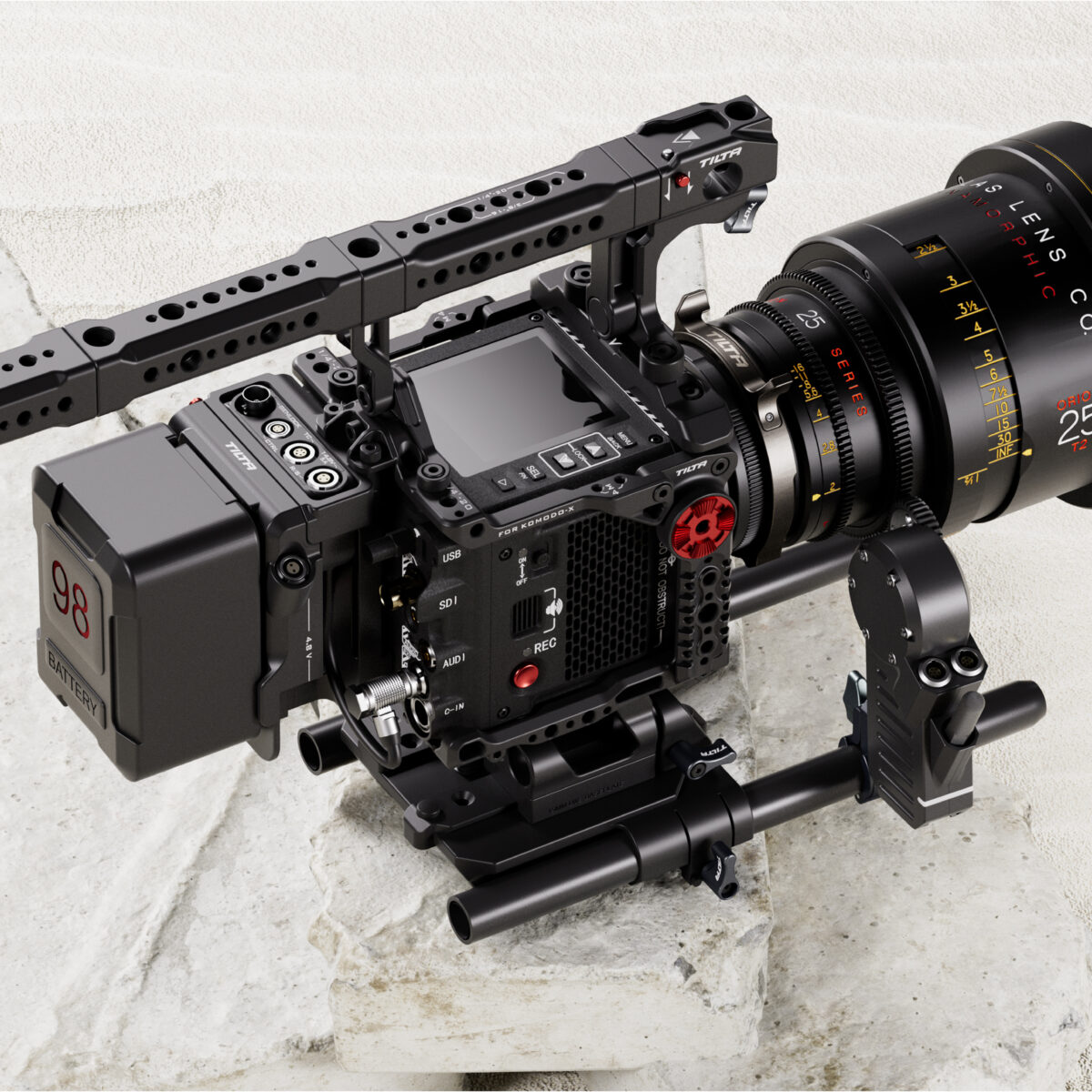 Camera Cage for RED KOMODO-X Advanced Kit - Black | Tilta