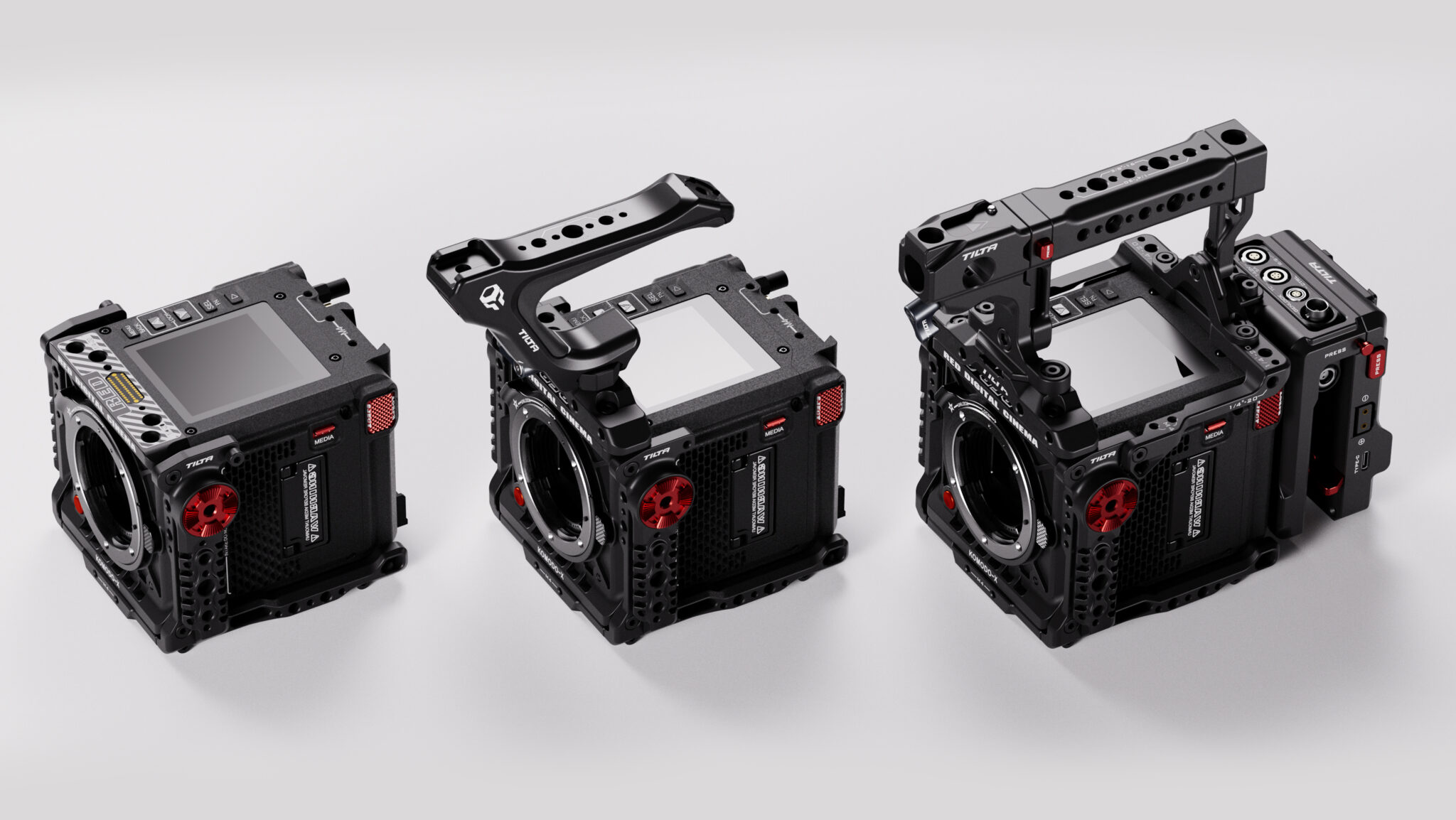 Camera Cage for RED KOMODO-X Advanced Kit - Black | Tilta