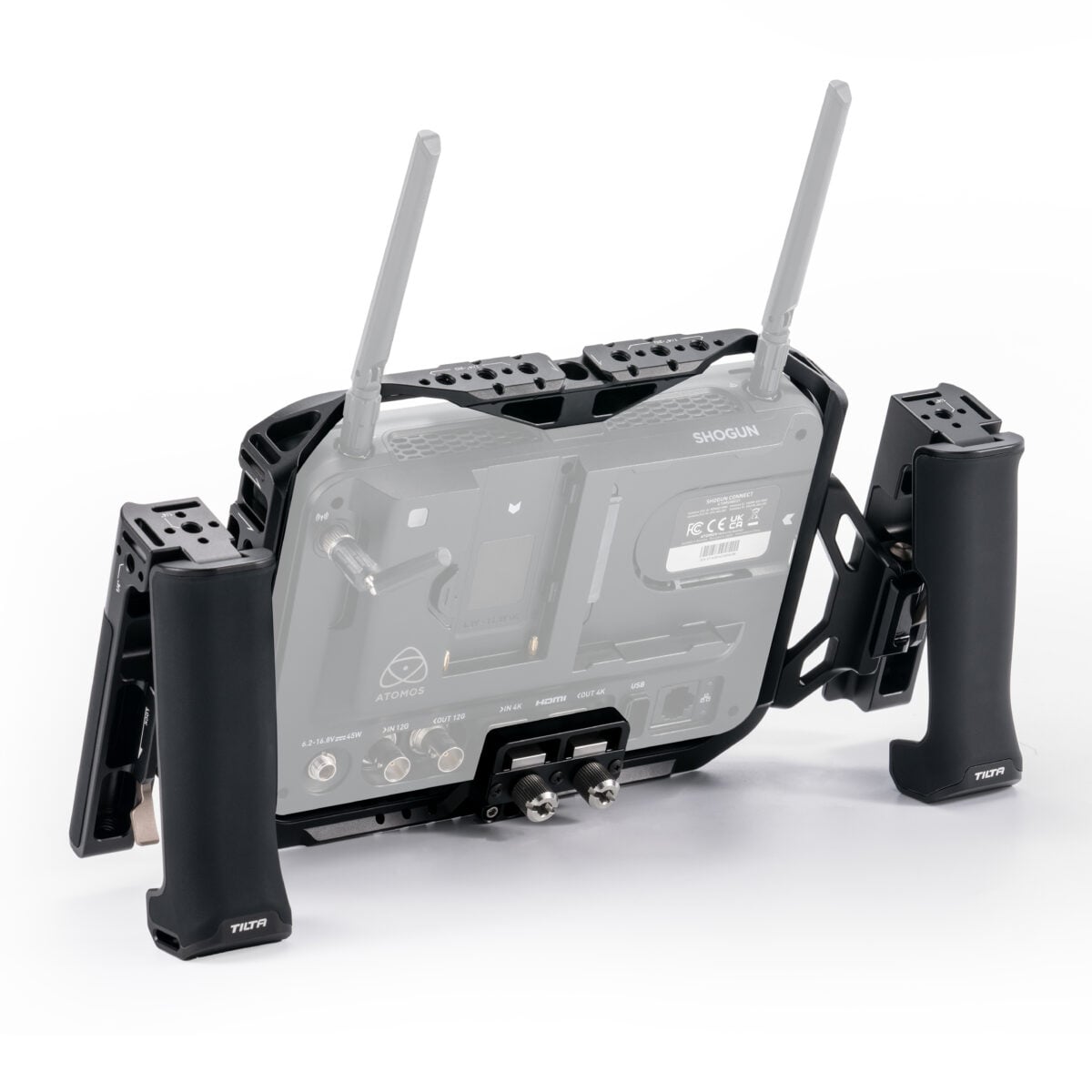 Monitor Cage for Atomos Shogun Ultra/Connect Handheld – Black | Tilta
