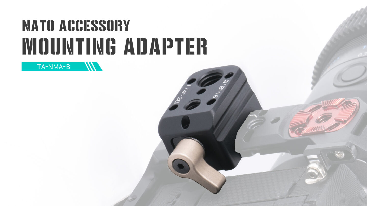NATO Accessory Mounting Adapter - Black | Tilta