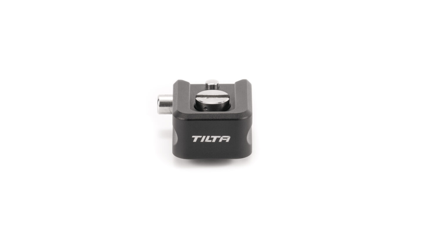 Tilta Cold Shoe Receiver Adapter With Locking Pin Black Tilta