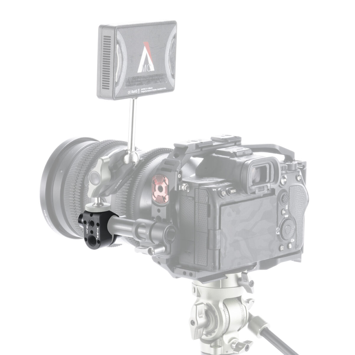 15mm Rod Holder to Mounting Block - Black | Tilta