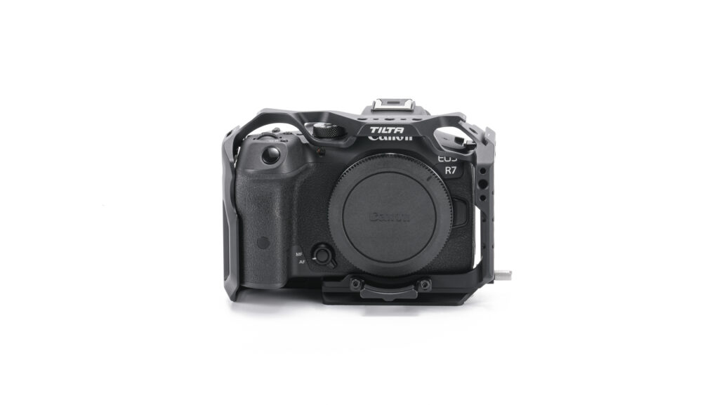 Full Camera Cage for Canon R7 - Black (Open Box) | Tilta